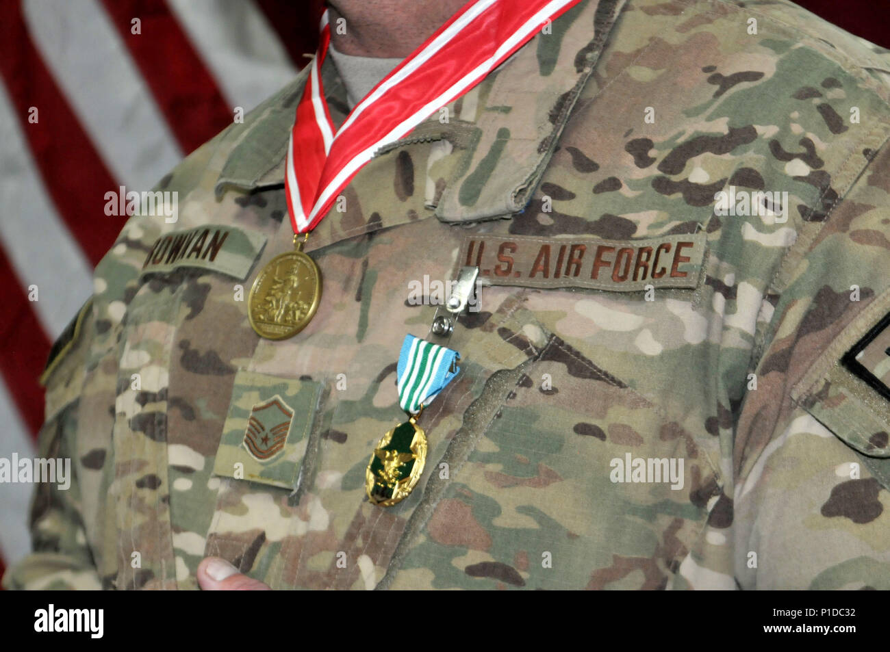 Master Sgt. Michael L. Bowman of Melbourne, Florida received the Bronze ...