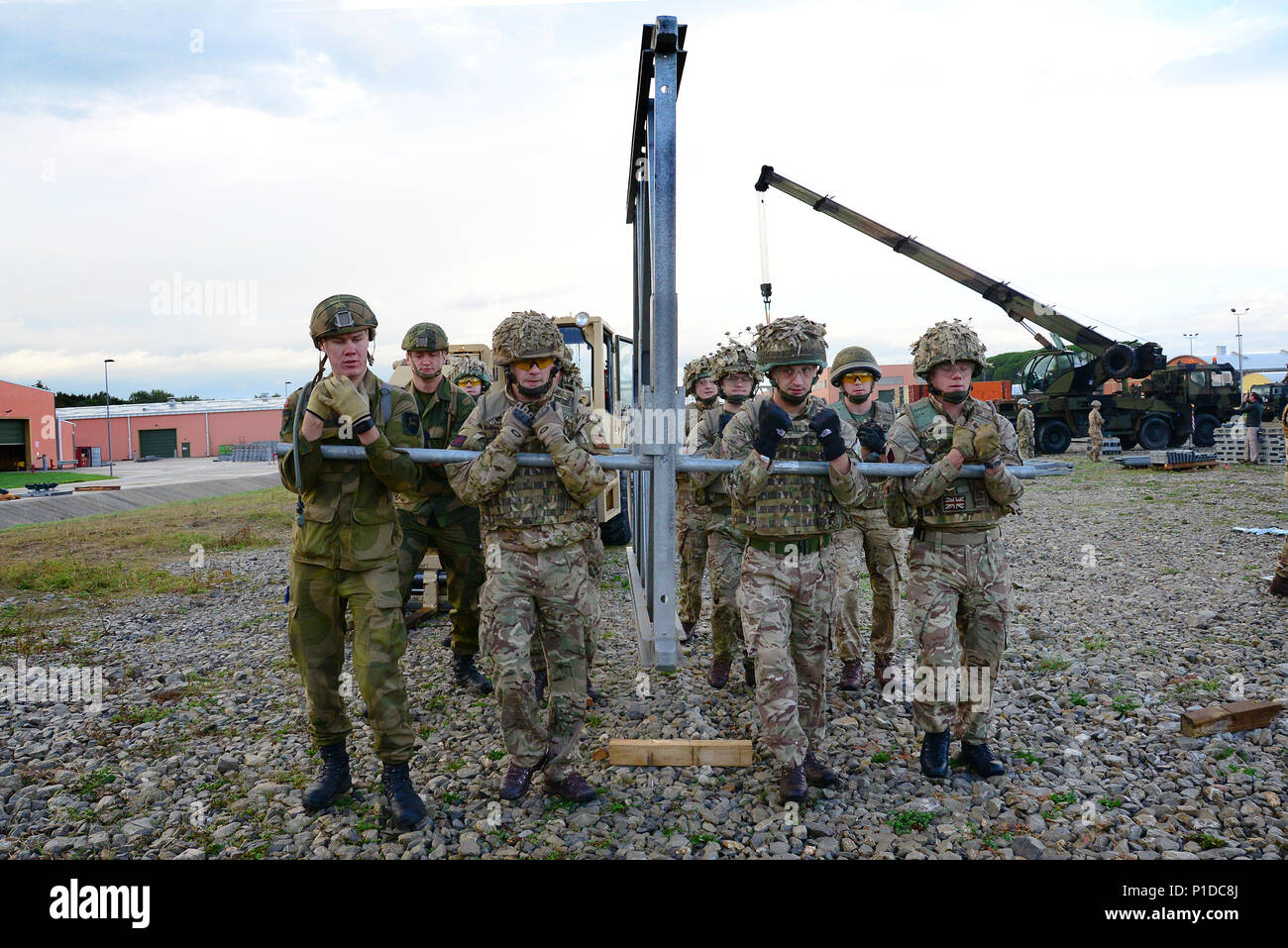 Norwegian armys engineering company hi-res stock photography and images ...