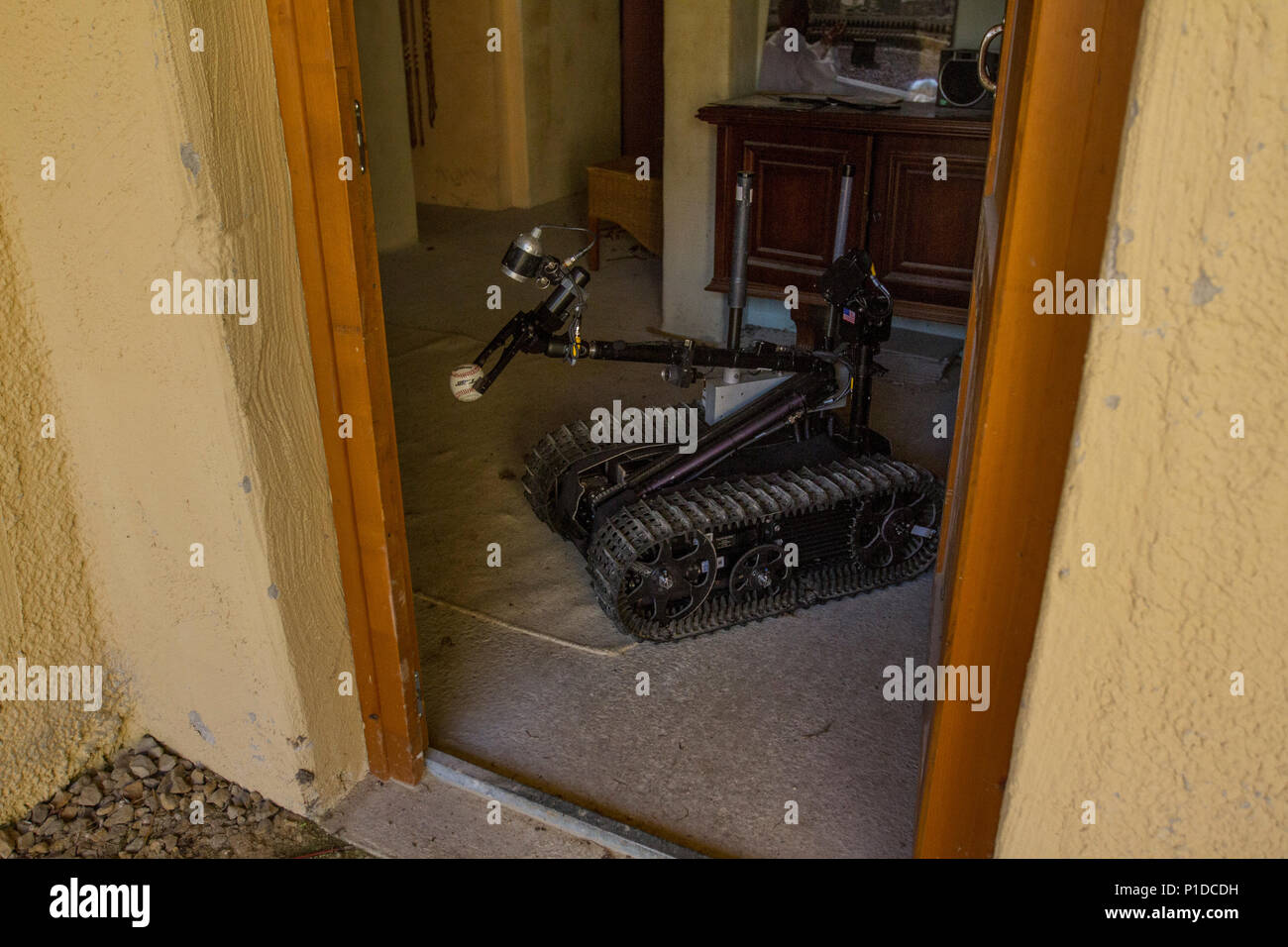 Bomb robot stairs hi-res stock photography and images - Alamy