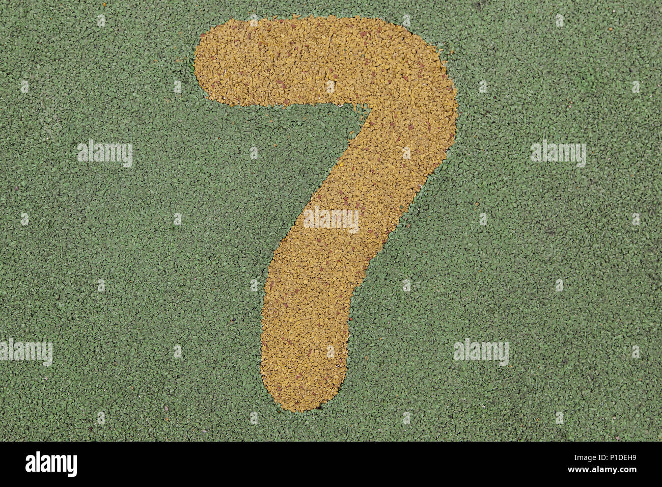 Number seven of information, odd number Stock Photo - Alamy