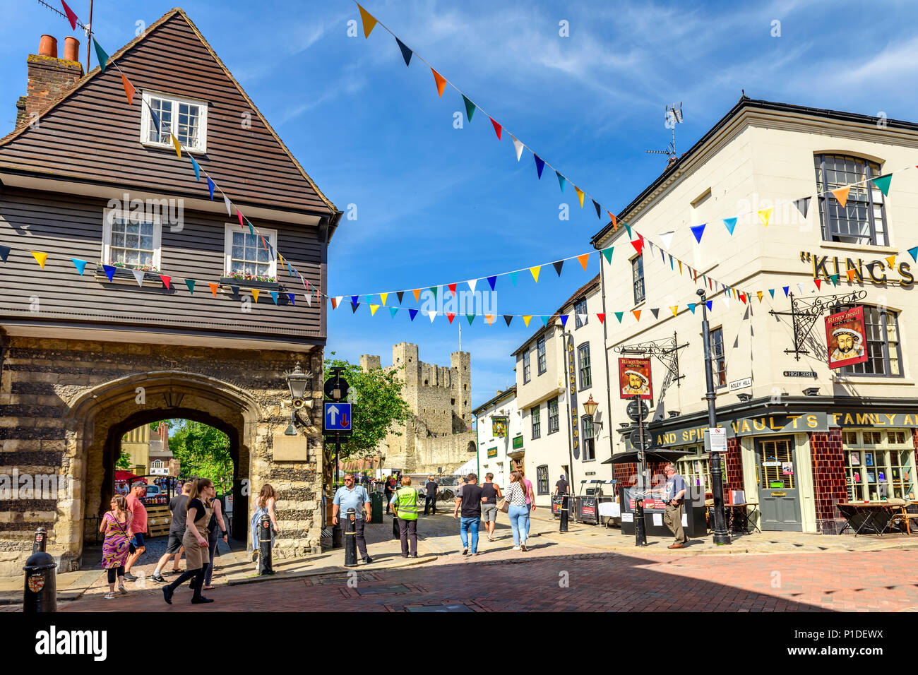 Rochester kent high street hi-res stock photography and images - Alamy