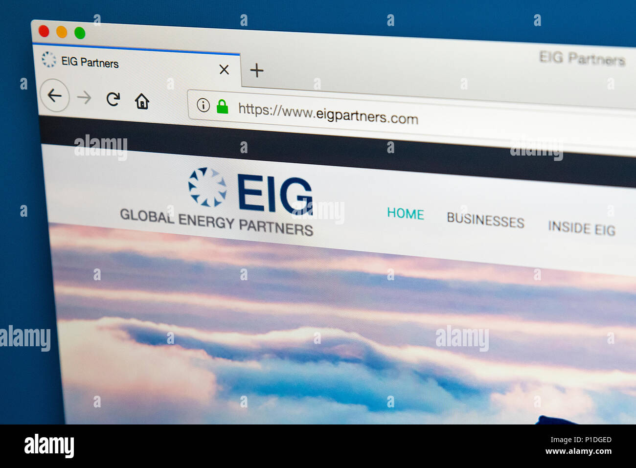Eig global energy hi-res stock photography and images - Alamy