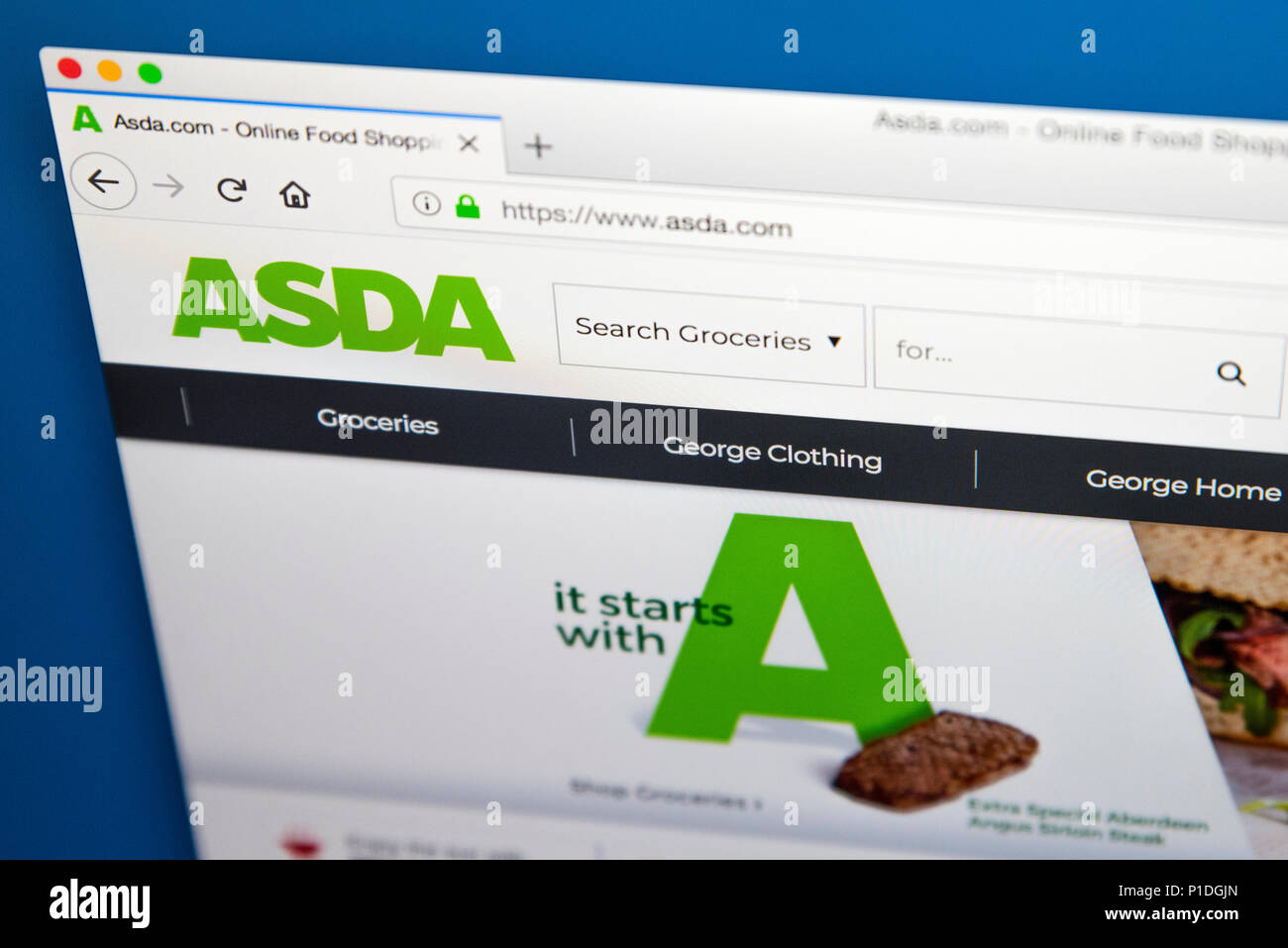 Asda web hi-res stock photography and images - Alamy