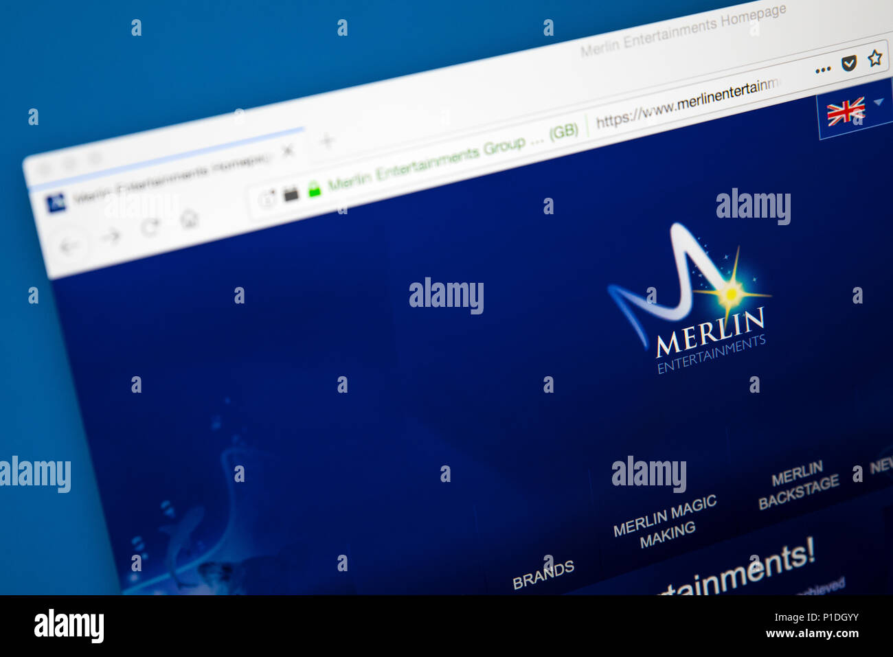 Merlin entertainments logo hi-res stock photography and images - Alamy