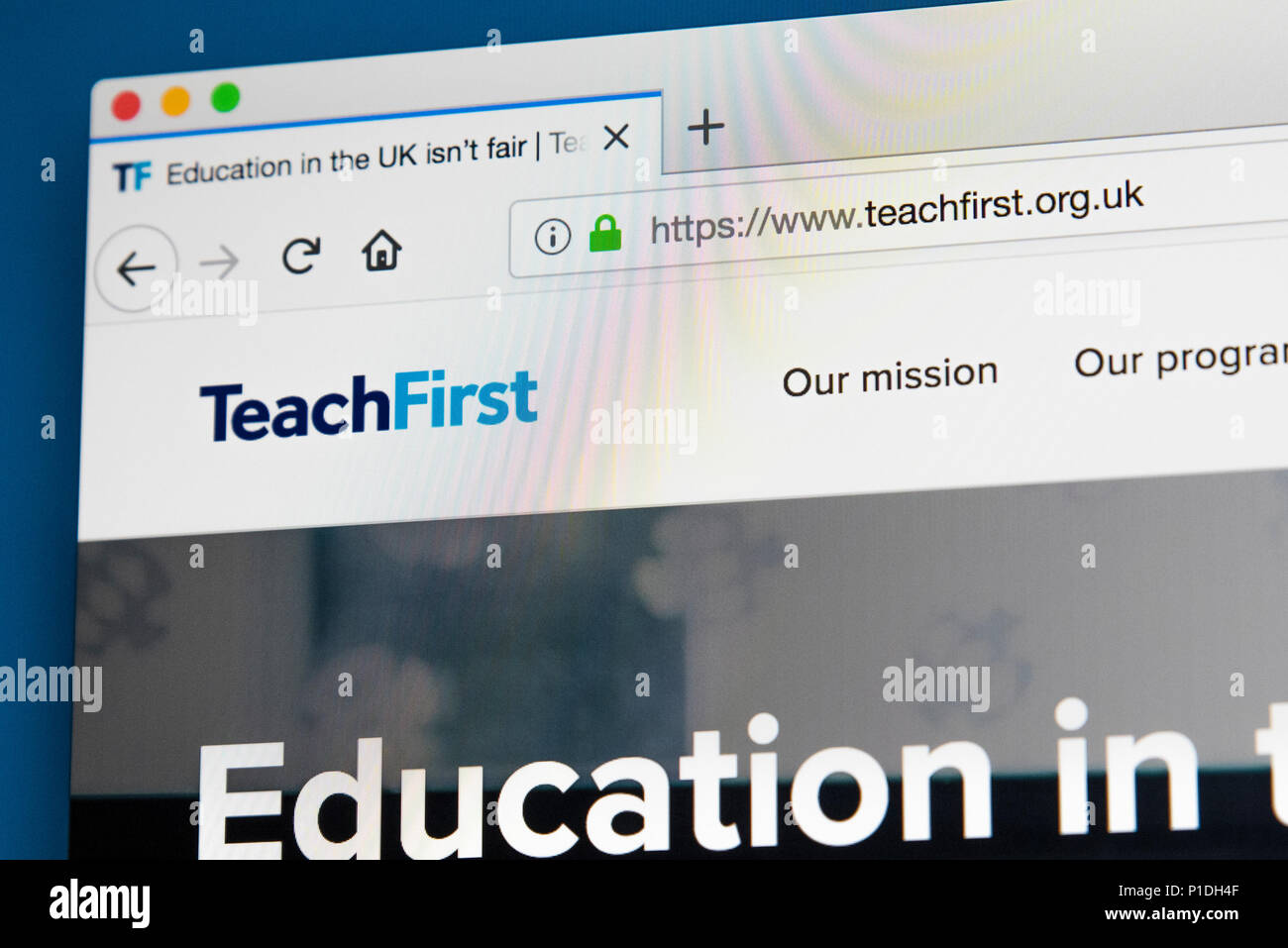 Teach first hi-res stock photography and images - Alamy