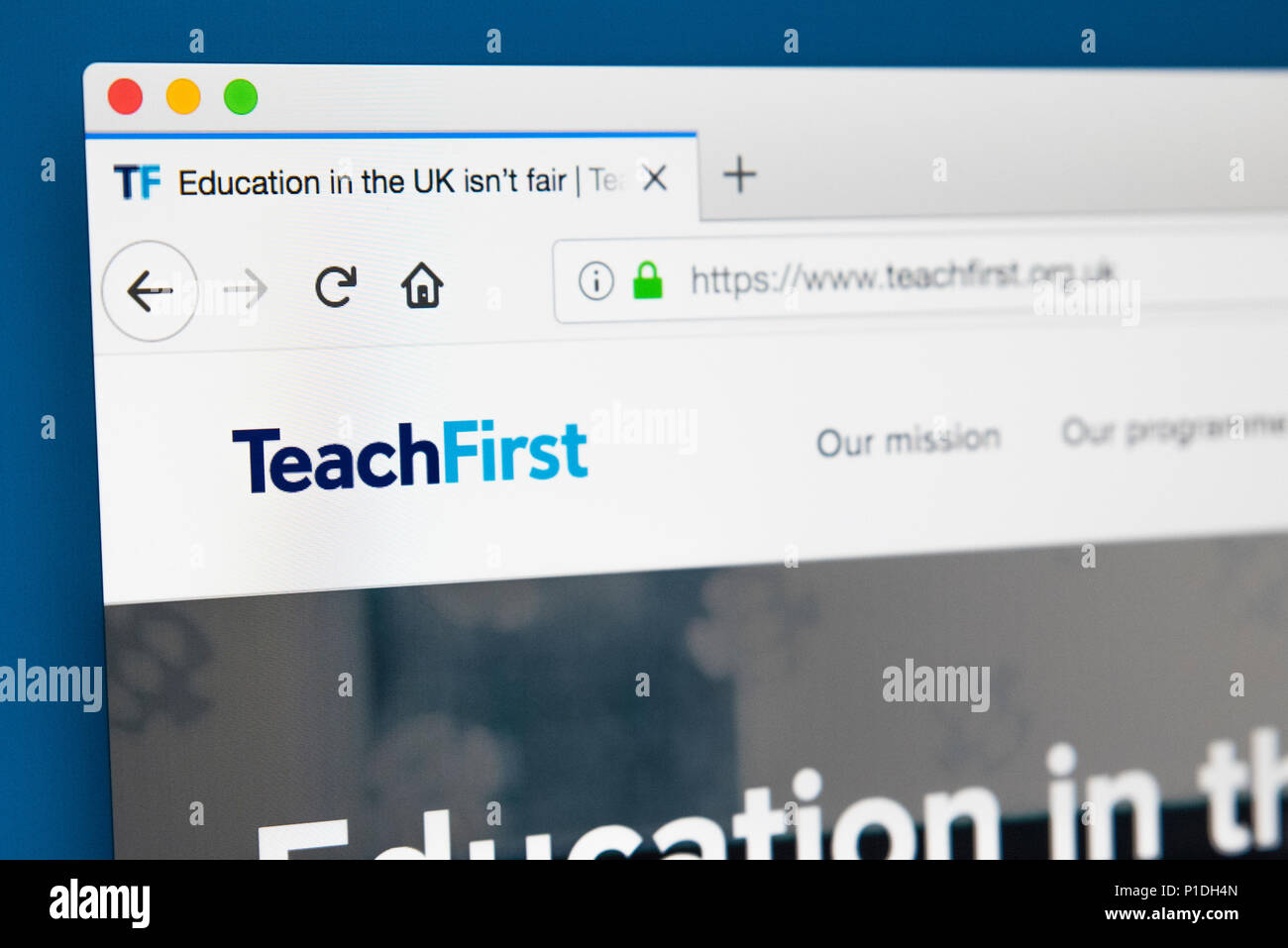 Teach first hi-res stock photography and images - Alamy