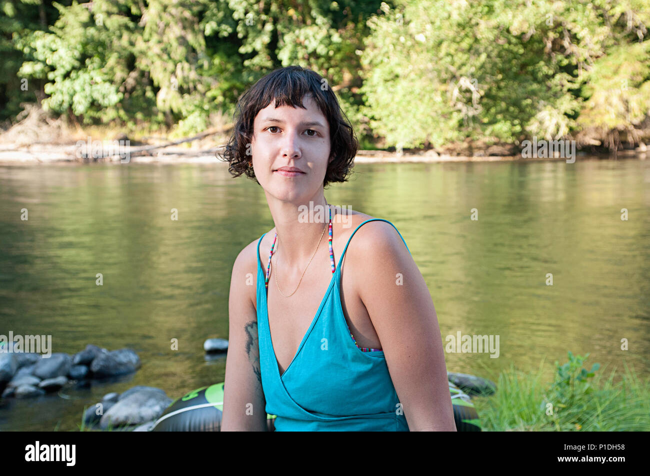 Sitting at a river hi-res stock photography and images - Alamy