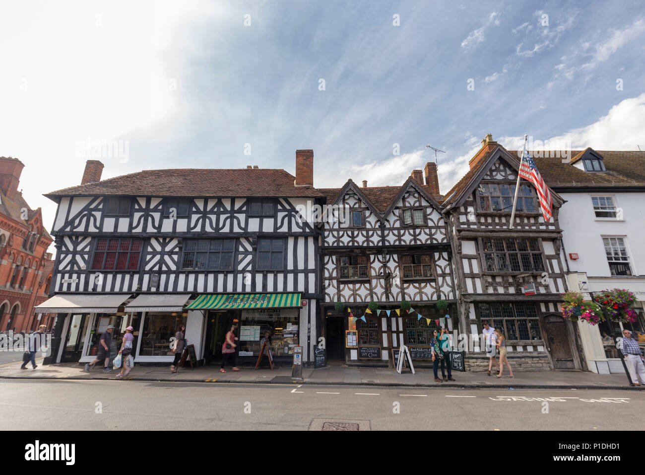 STRATFORD-UPON-AVON, UNITED KINGDOM - AUGUST 24: Unidentified ...