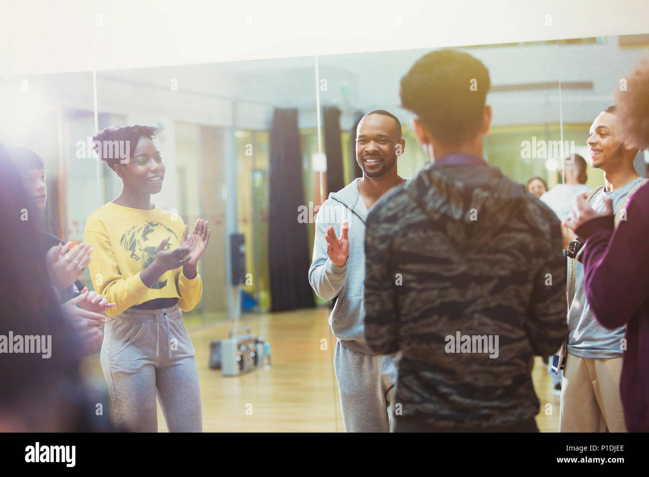 Dance teacher adult students hi-res stock photography and images - Alamy