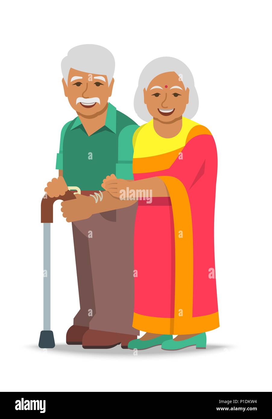 Old Couple Clipart