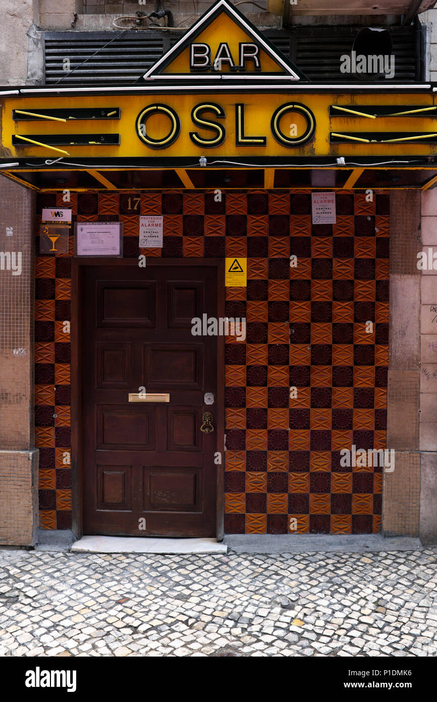 Old red light district lisbon hi-res stock photography and images - Alamy