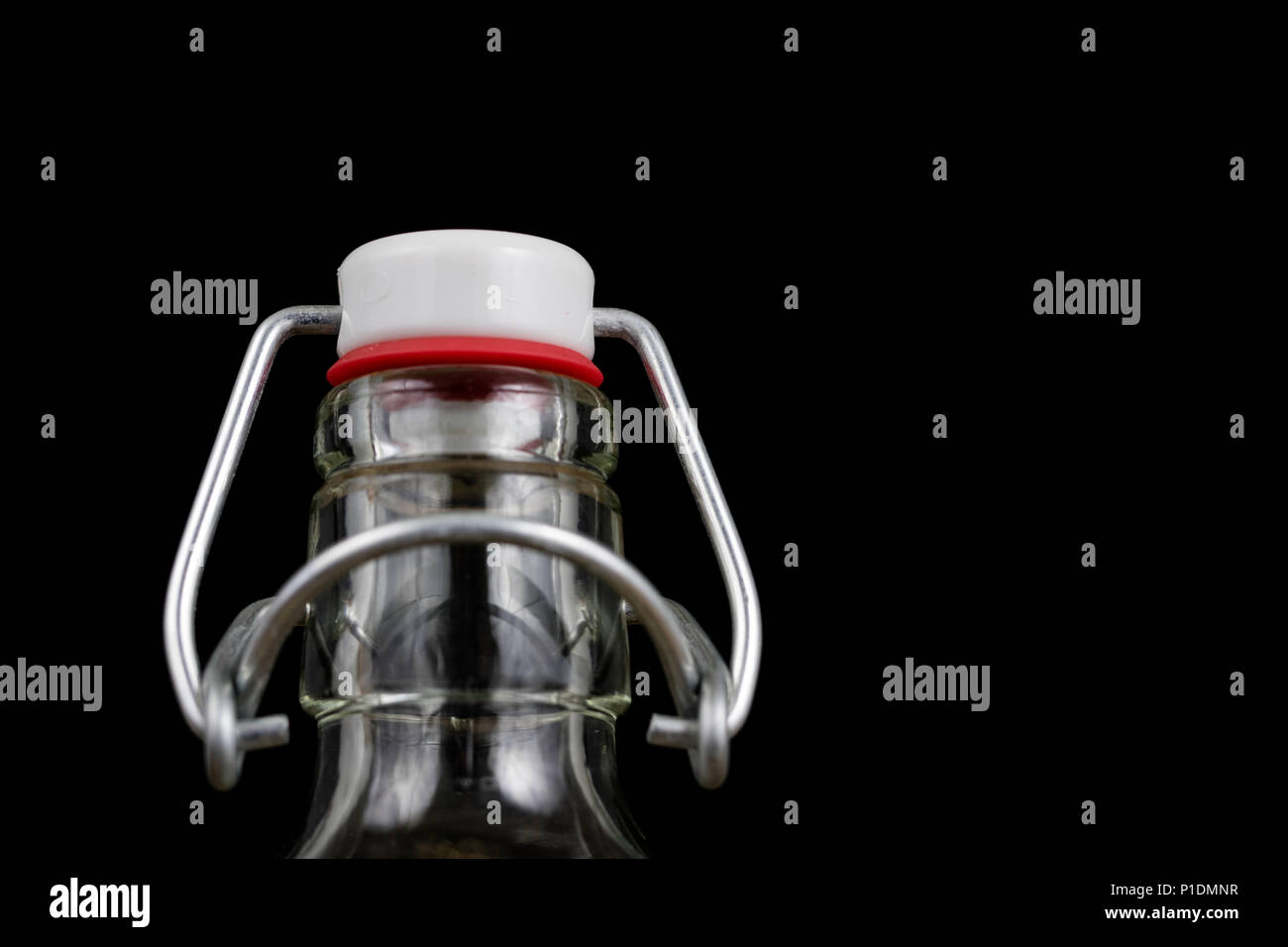 Universal closure of a beverage bottle. Airtight cap closing ...