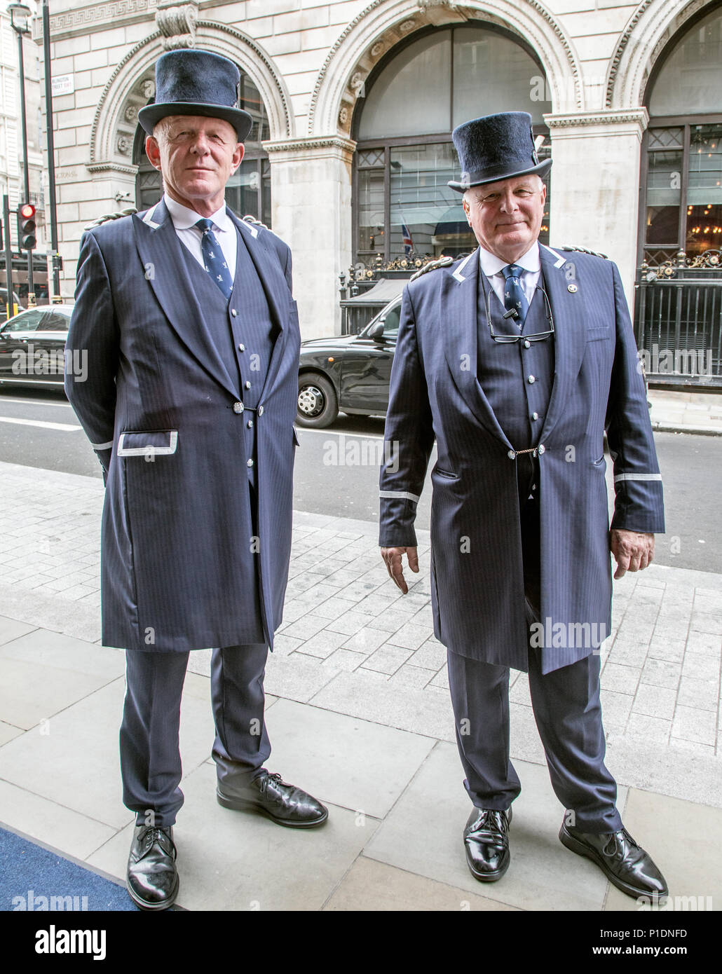 Doormen Outside the Ritz London UK Stock Photo - Alamy