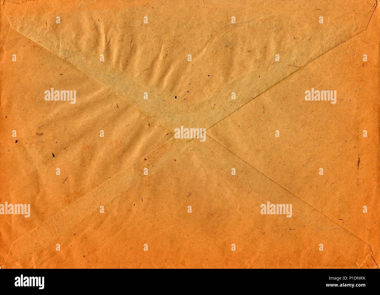 Back of an old used envelope. Rich stain and paper details. Can be used ...