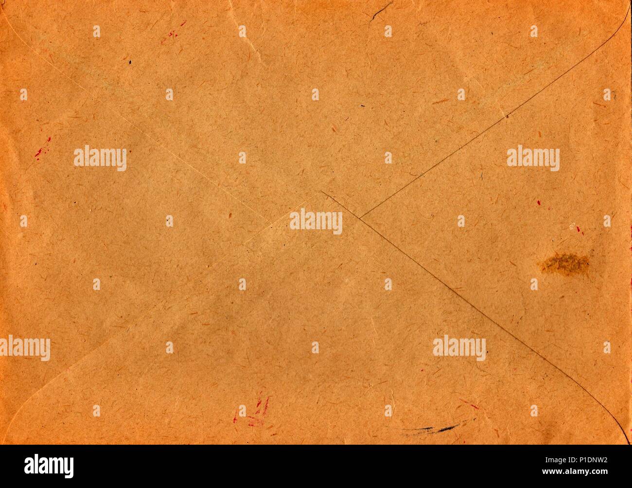 Back of an old used envelope. Rich stain and paper details. Can be used ...