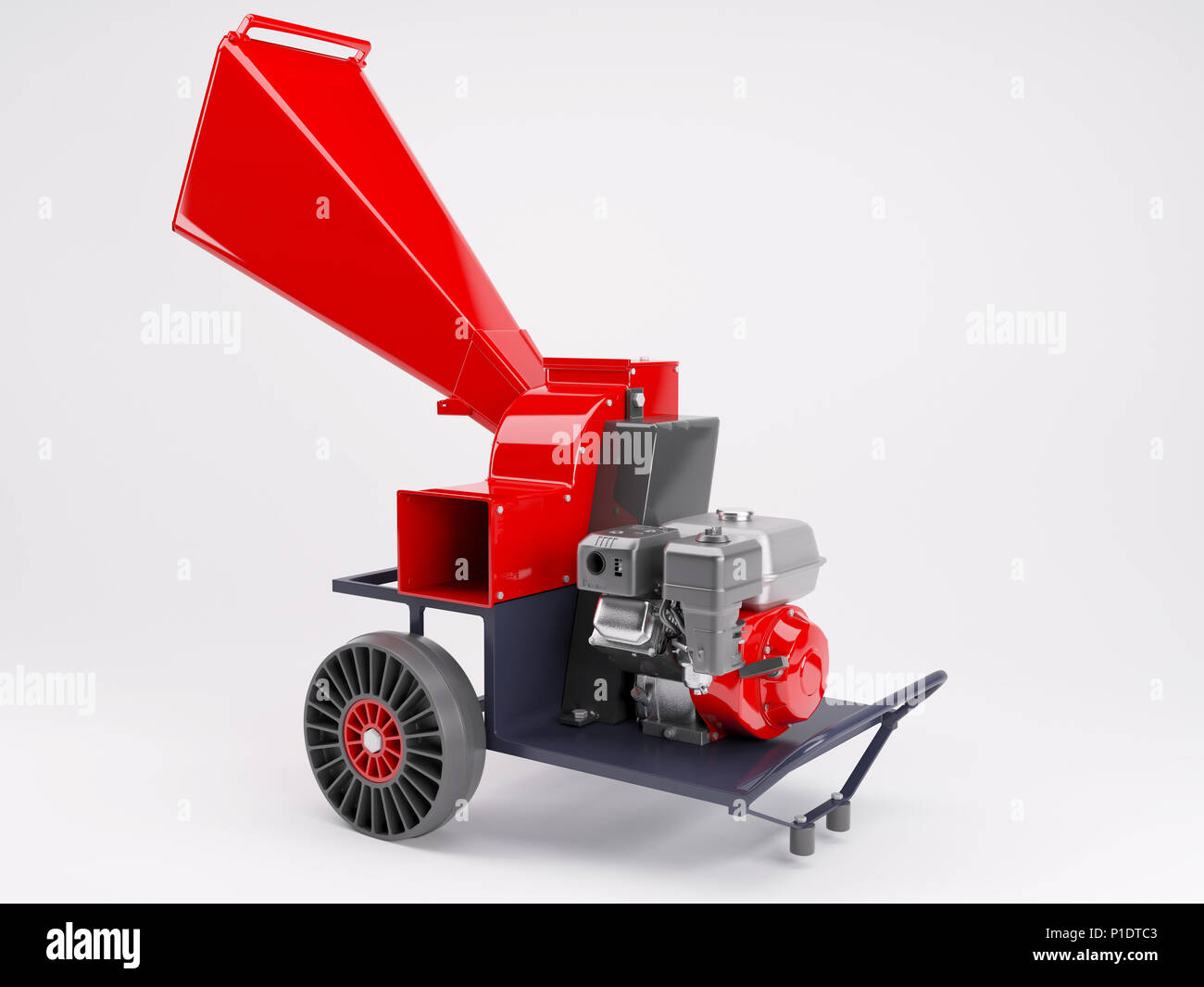3d render of a garden shredder Stock Photo - Alamy