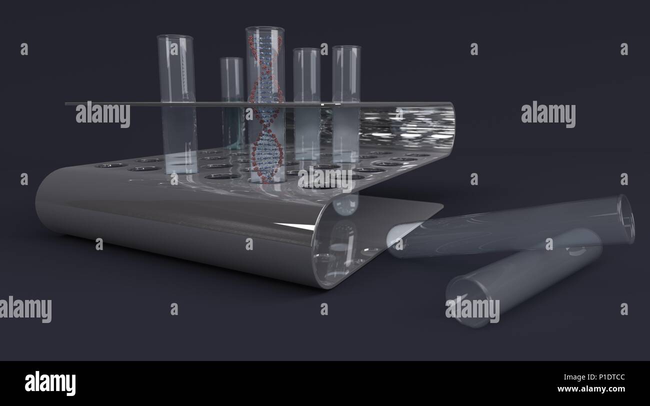 3d dna replication model hi-res stock photography and images - Alamy