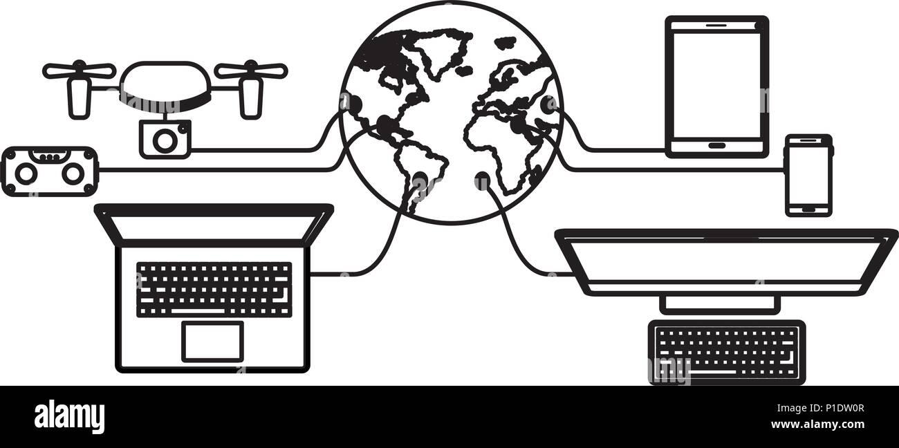 Flying devices Stock Vector Images - Alamy