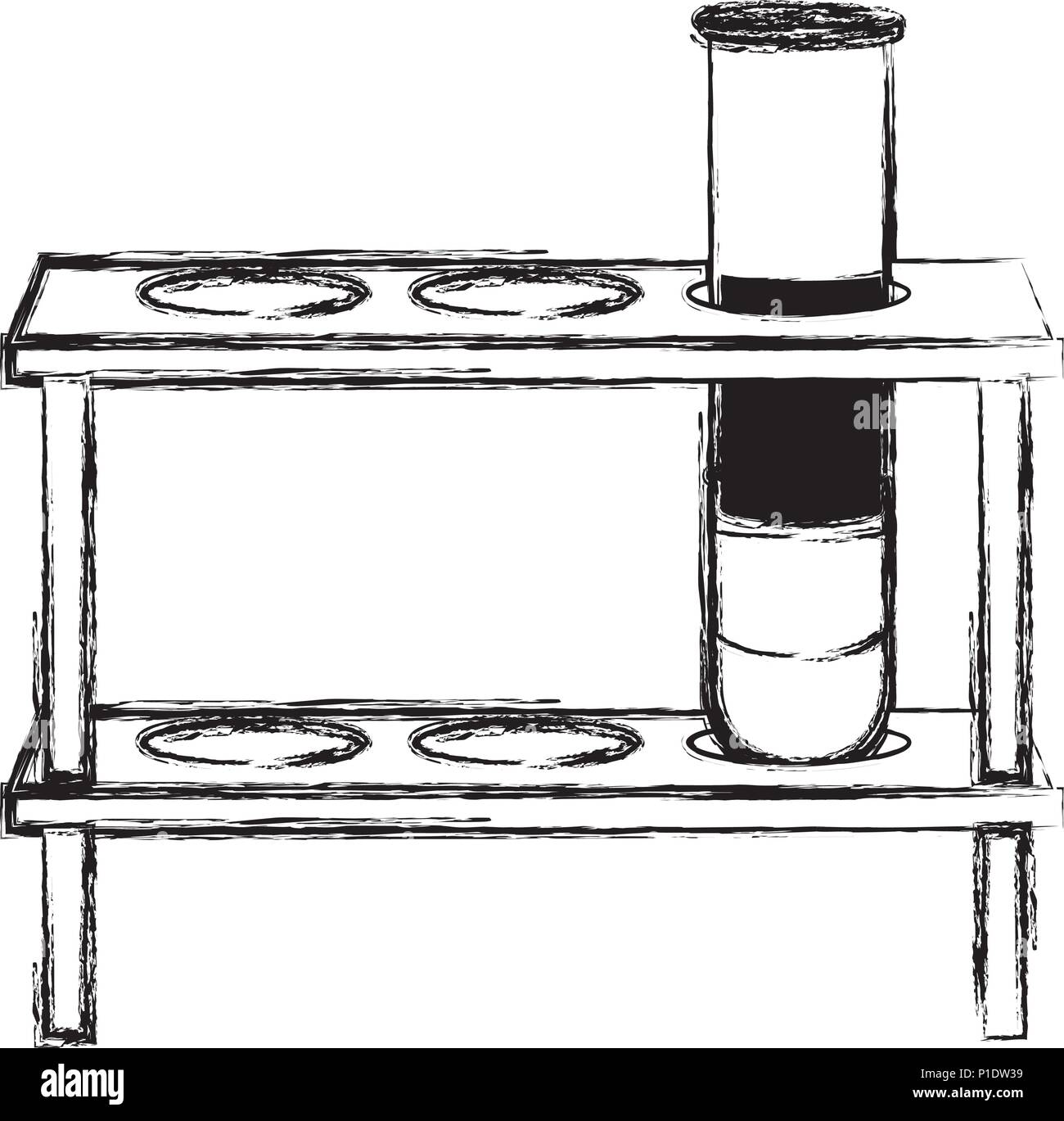 Baker laboratory Stock Vector Images - Alamy