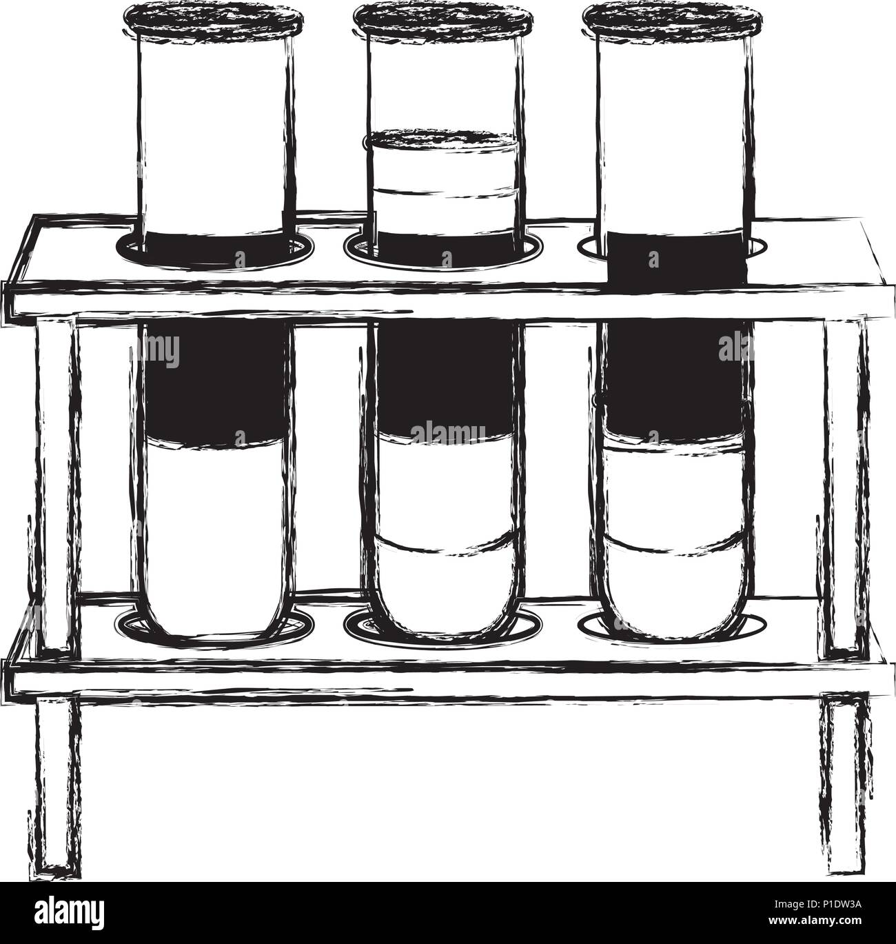 Baker laboratory Stock Vector Images - Alamy
