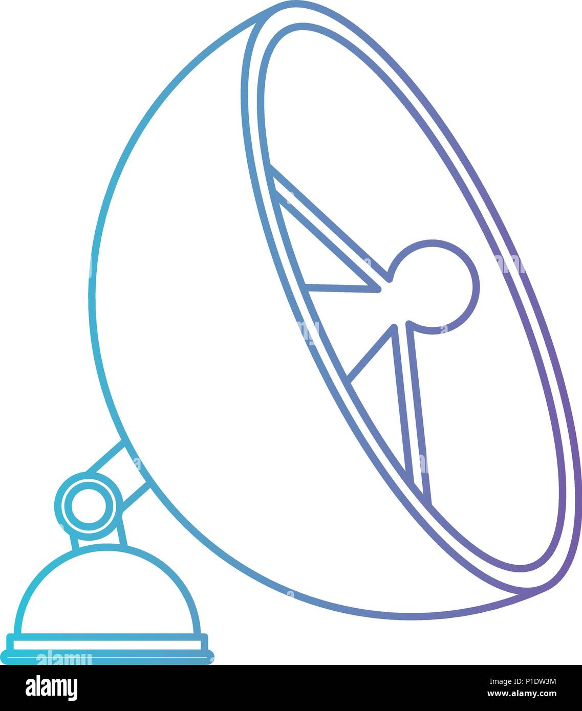 Isometric antenna satellite tv hi-res stock photography and images - Alamy