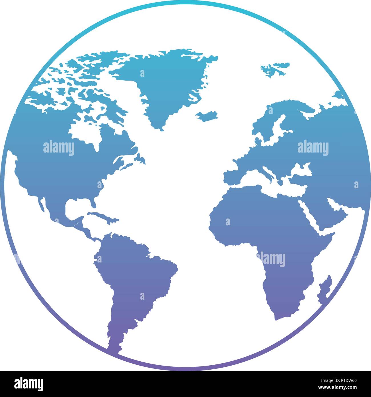 world planet earth icon Stock Vector Image & Art - Alamy