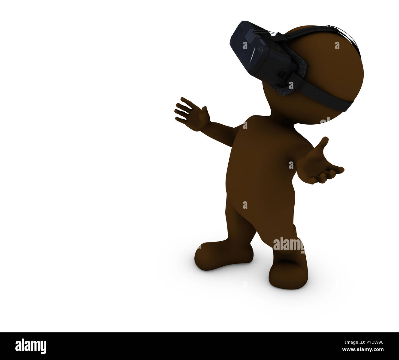 Vr headset screen Cut Out Stock Images & Pictures - Alamy