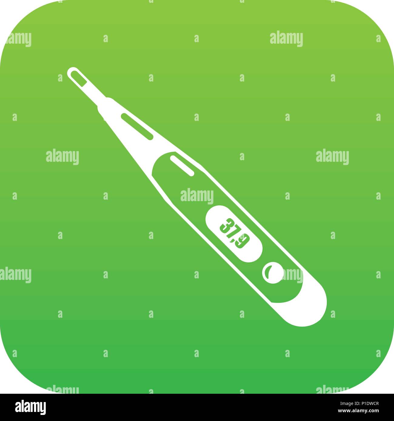 Thermometer icon, simple style Stock Vector Image & Art - Alamy