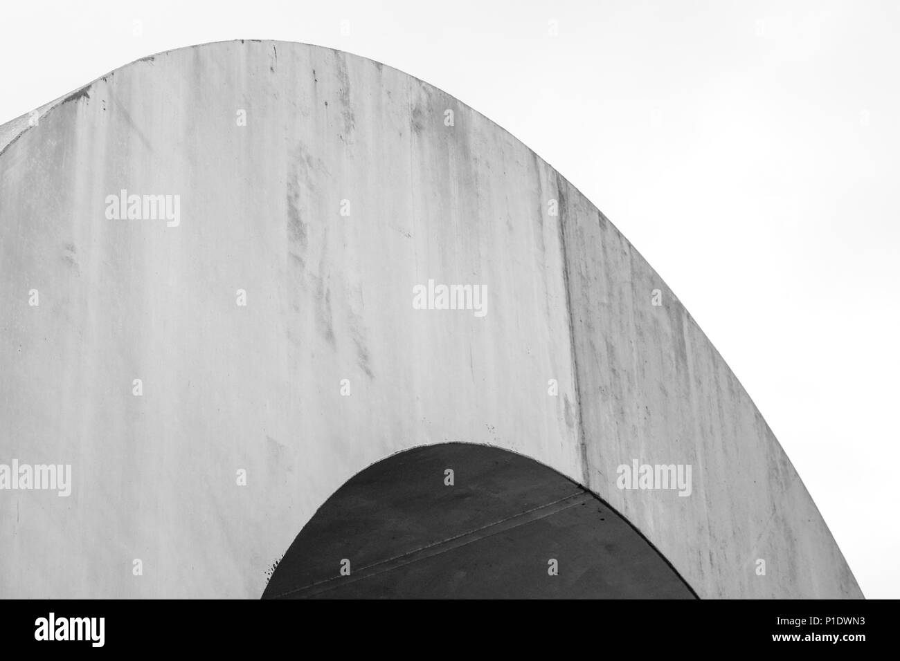 Abstract lines on architecture. modern architecture detail Stock Photo ...