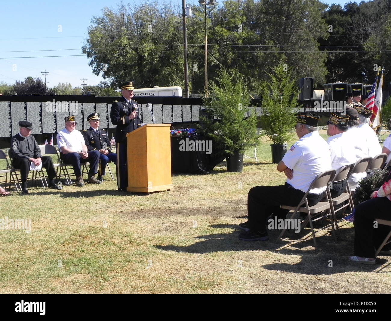 Fort Hunter Liggett Garrison Chaplain (Col.) Gregory Long was the ...
