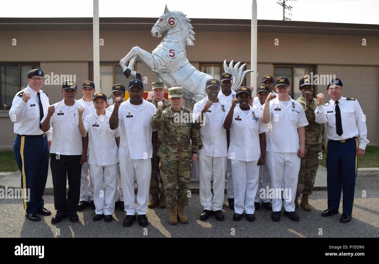 Deputy Commanding General of Sustainment for Eighth Army Maj. Gen ...