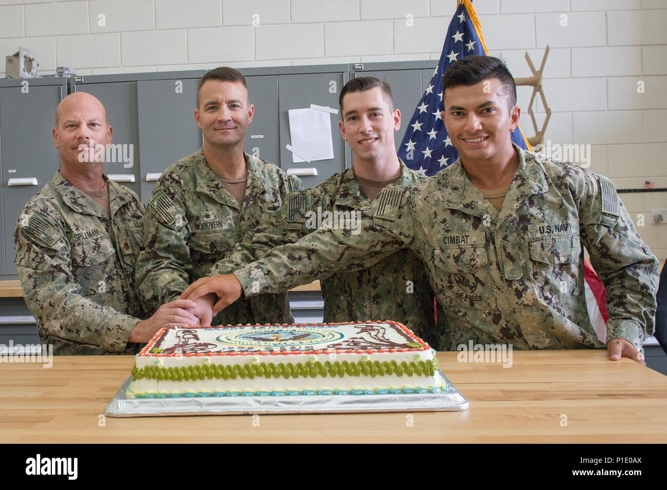 Commodore, Task Force (CTF) 56 Capt. Jim McGovern joins the youngest ...