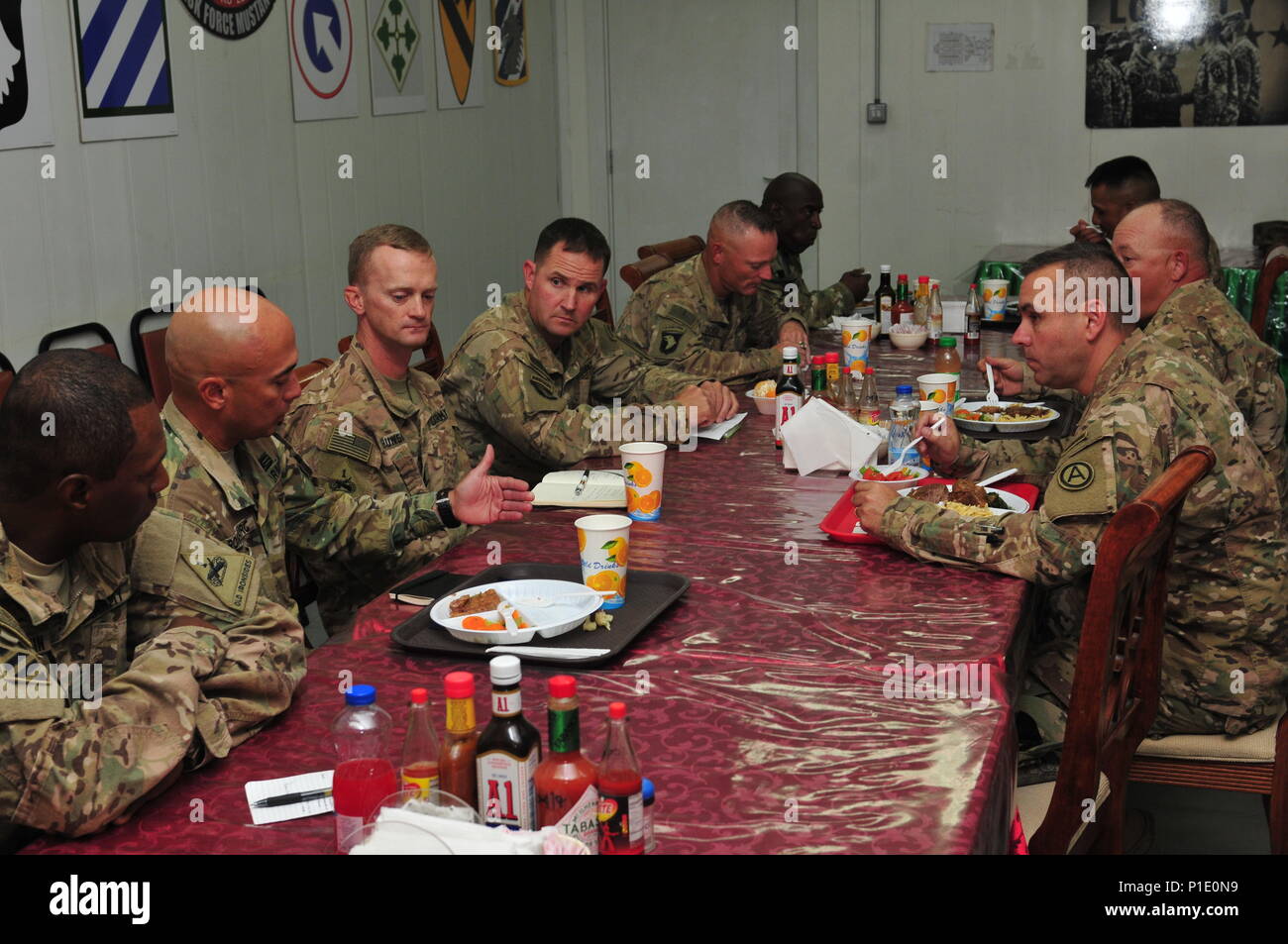 Command Sgt. Maj. Eric C. Dostie, U.S. Army Central senior ...