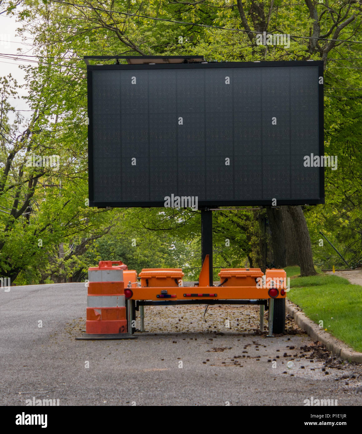 Temporary advertisement hi-res stock photography and images - Alamy