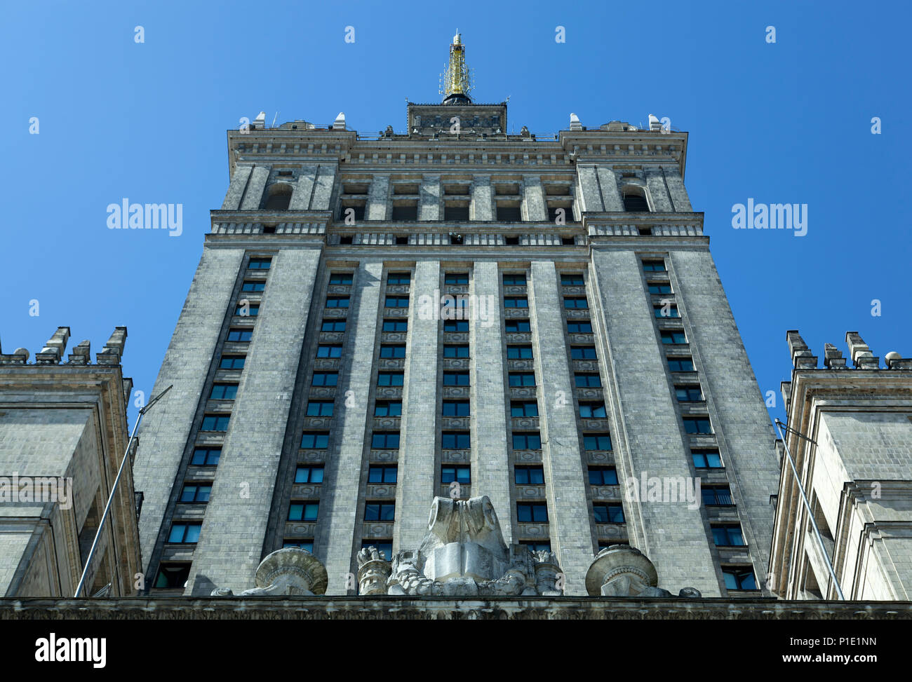 Built in Warsaw entirely by workers from Soviet Union in 1955, the ...