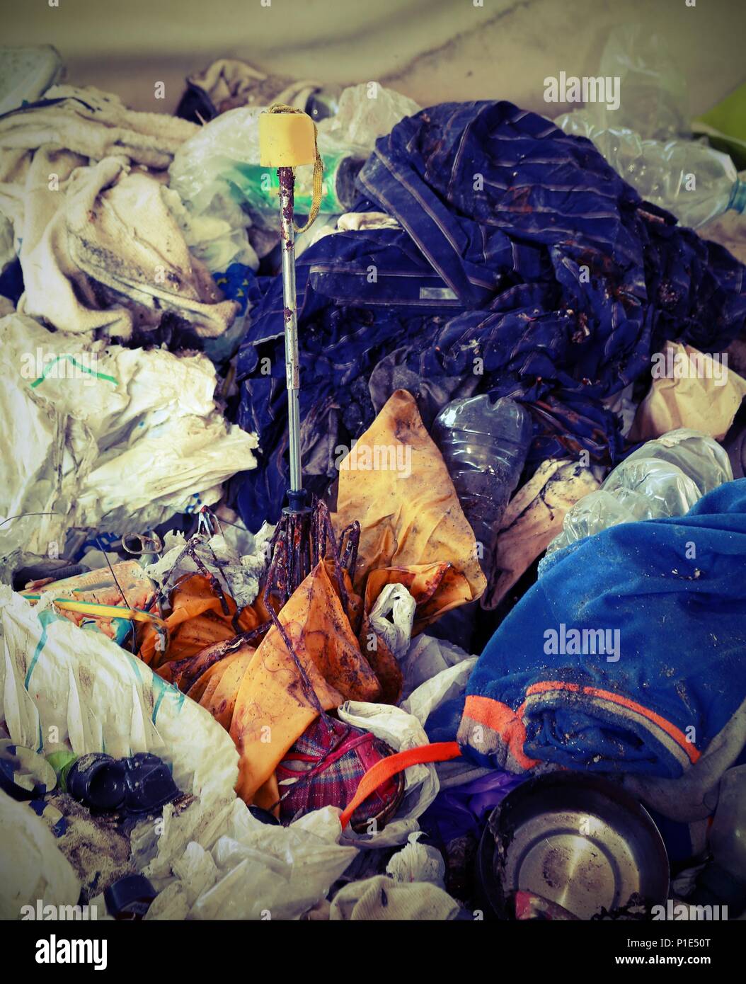 Beggar in rags hi-res stock photography and images - Alamy