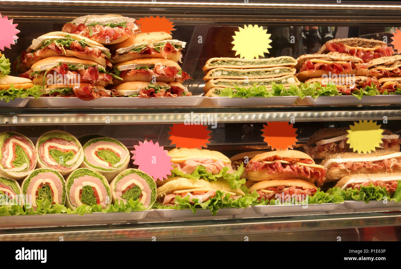 Sandwich shop bread venice italy hi-res stock photography and images ...