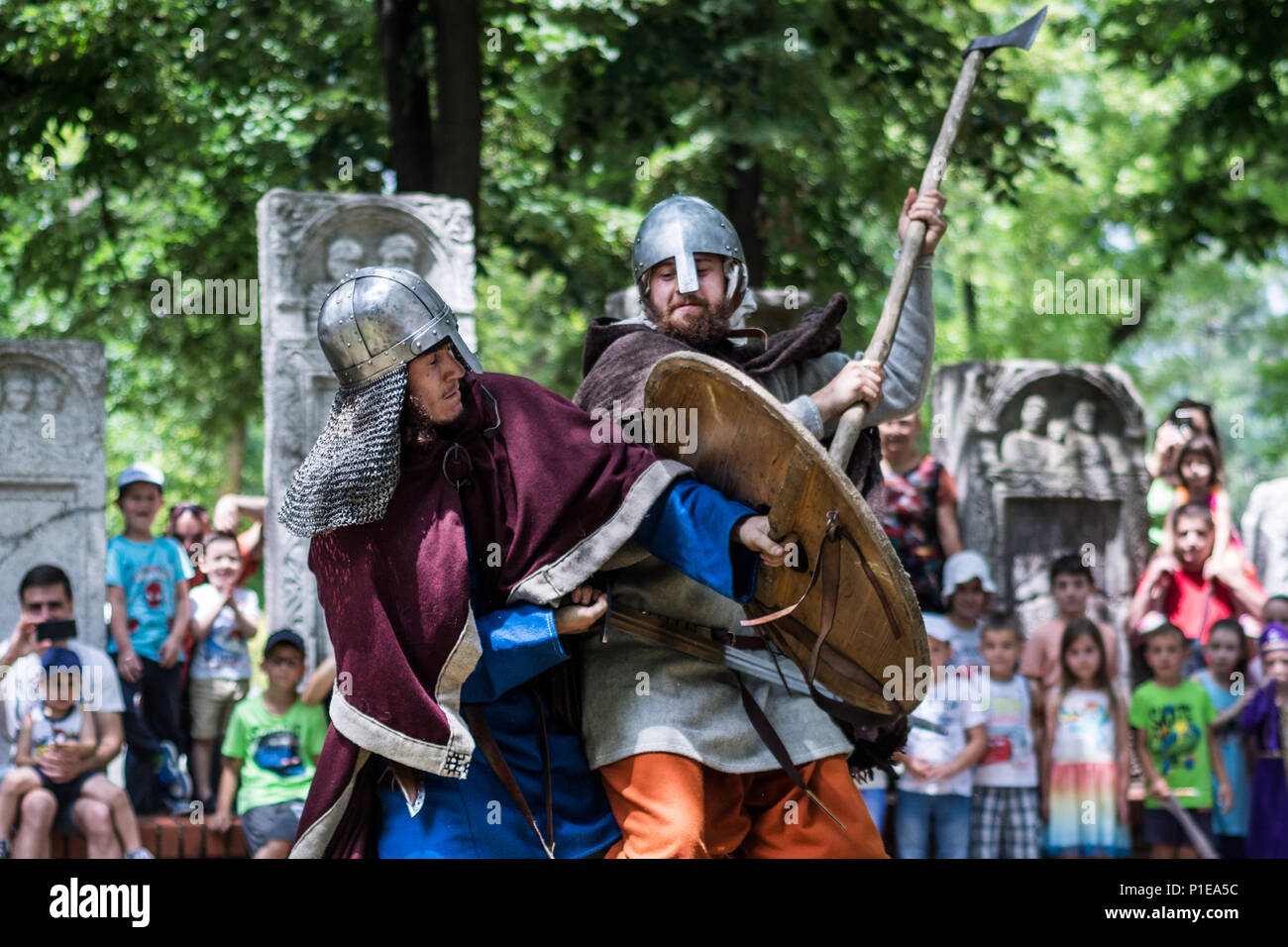 Two men fight suit hi-res stock photography and images - Alamy