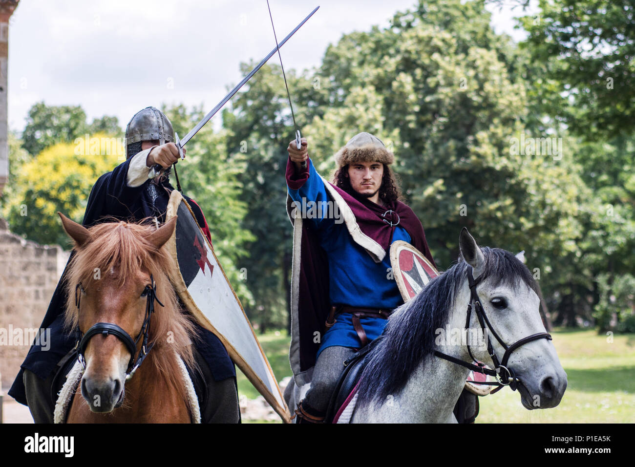 King of two swords hi-res stock photography and images - Alamy