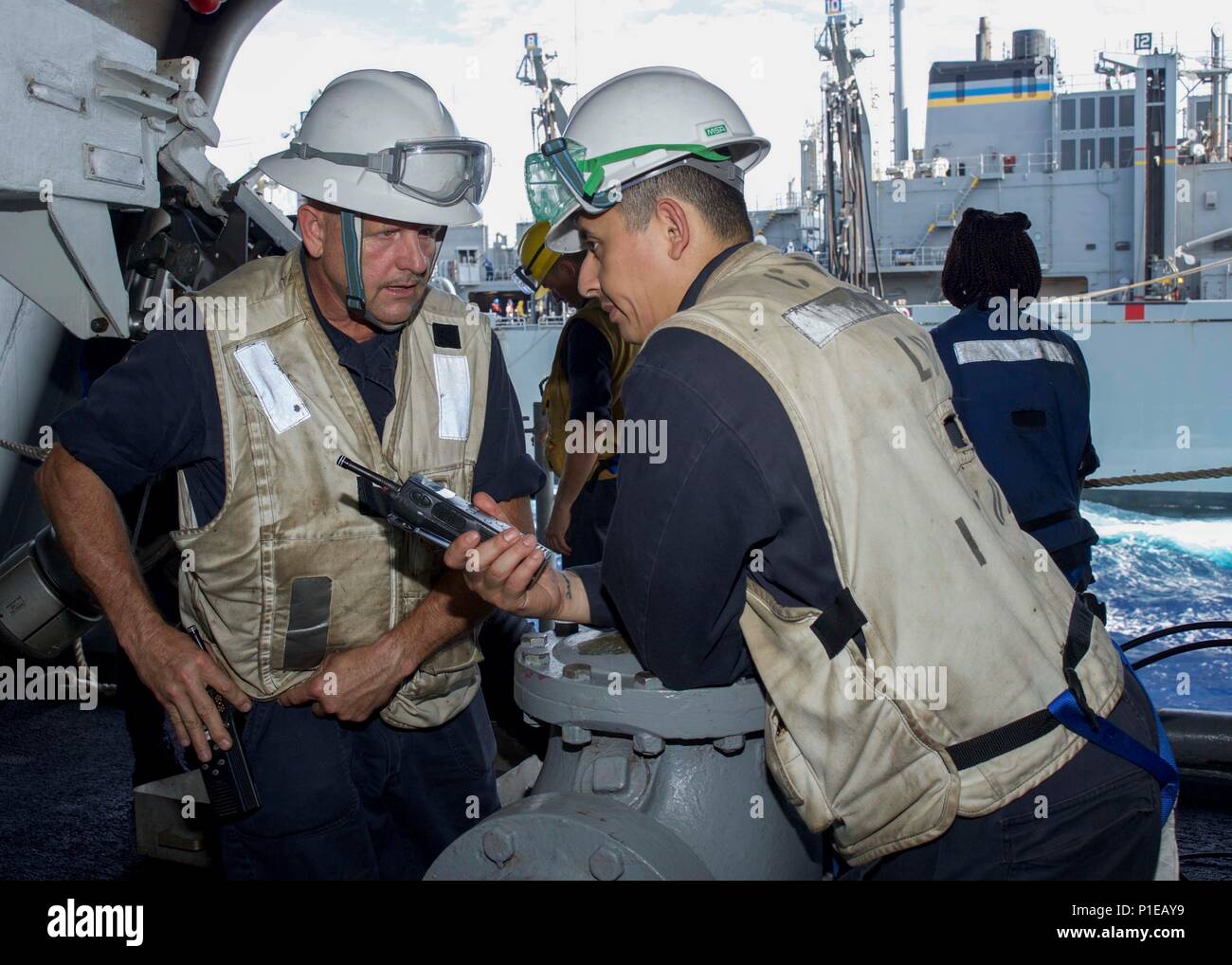 161009-N-CQ428-006 ATLANTIC OCEAN (Oct. 9, 2016) Senior Chief Petty ...