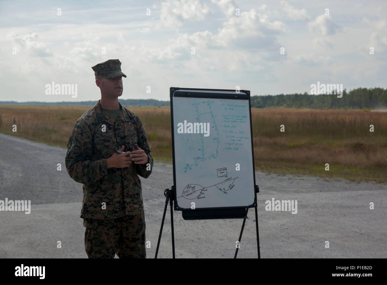 U.S. Marine Corps Staff Sgt. Thomas M. McDaniel, platoon sergeant, 2nd ...