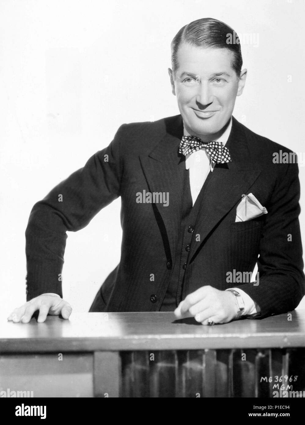 Stars: MAURICE CHEVALIER. Credit: M.G.M./ Album Stock Photo - Alamy