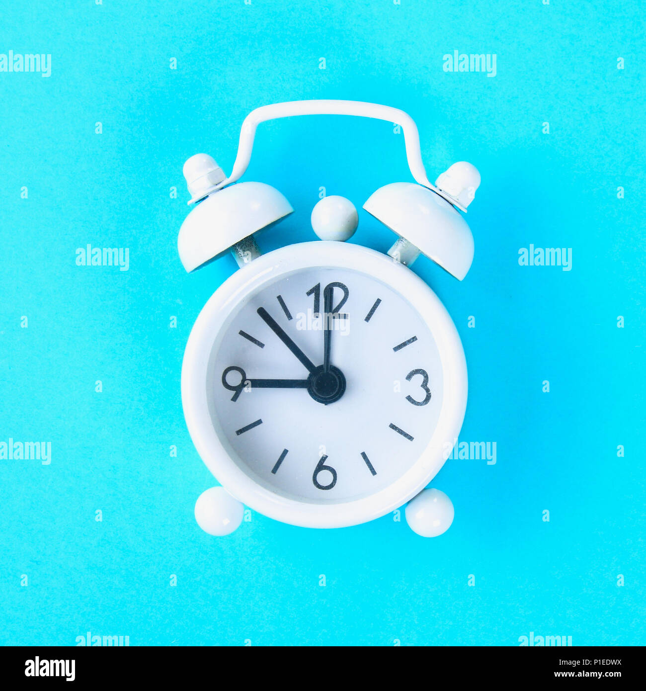 Blue and silver vintage clock hi-res stock photography and images - Alamy