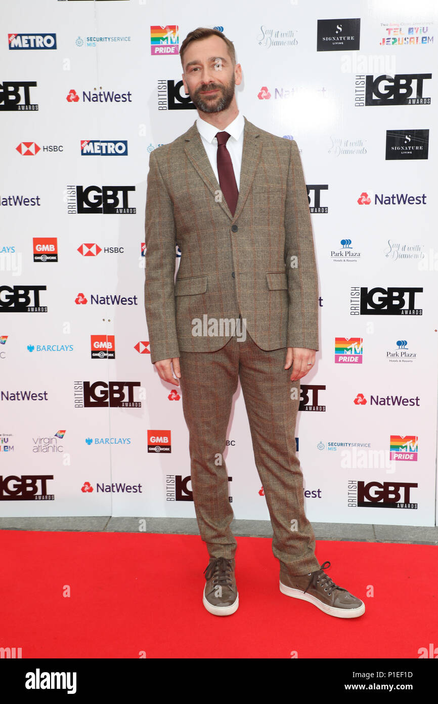 The British LGBT Awards held at London Marriott Hotel - Arrivals ...