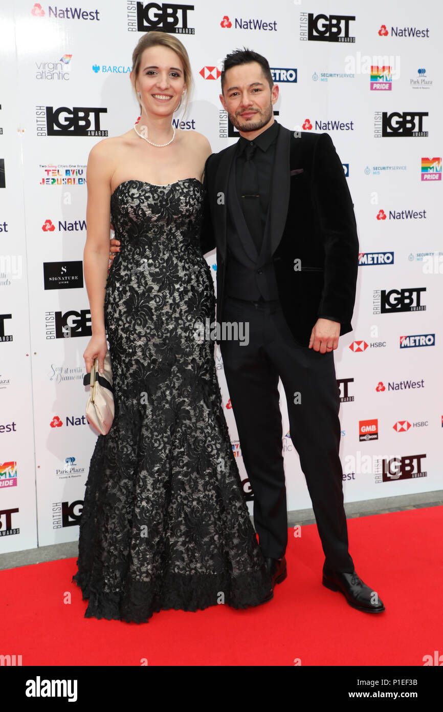 The British LGBT Awards held at London Marriott Hotel - Arrivals ...
