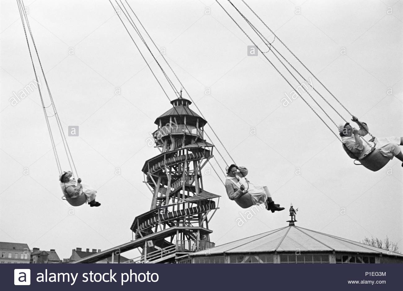 Prater Vienna Black and White Stock Photos & Images - Alamy