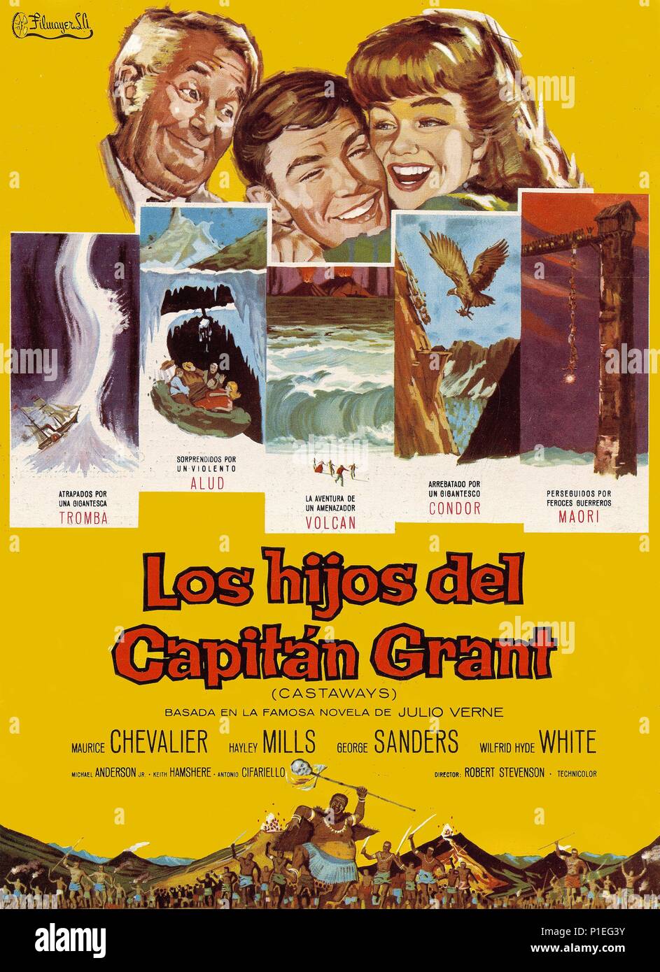 In search of the castaways 1962 hi-res stock photography and images - Alamy