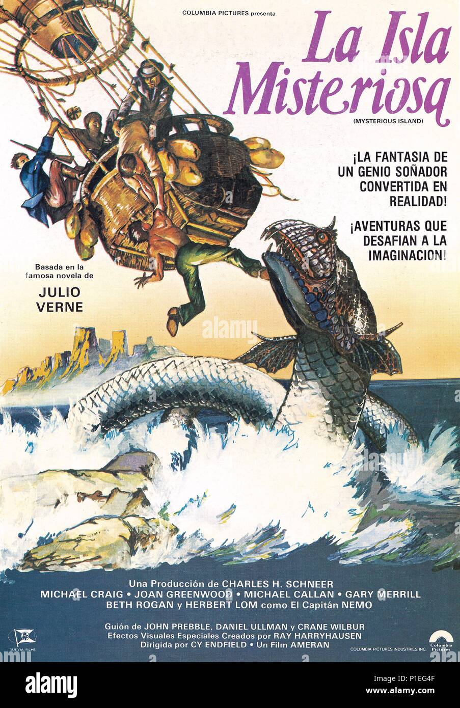 Original Film Title: MYSTERIOUS ISLAND. English Title: MYSTERIOUS ...