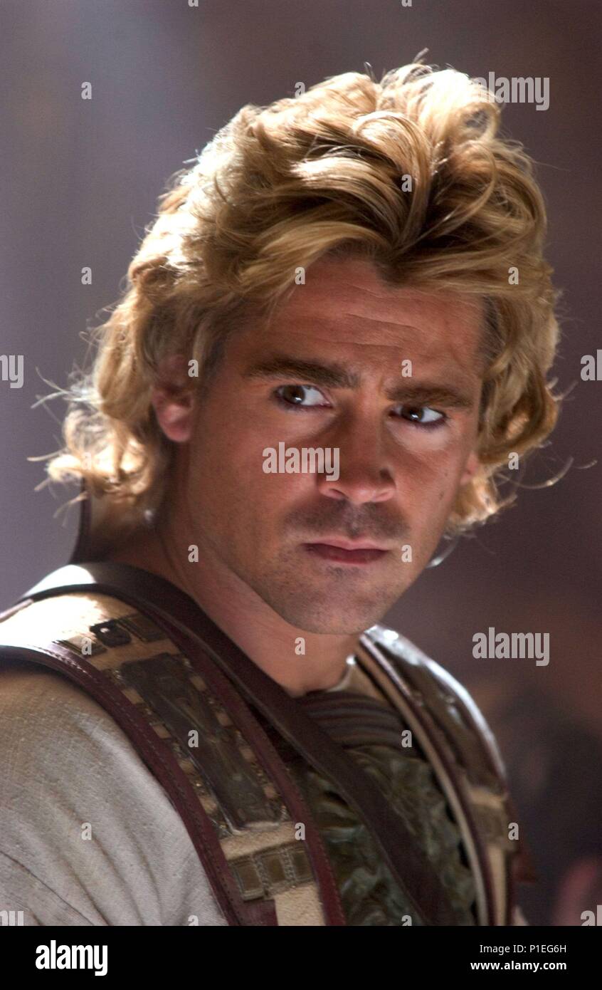 Colin farrell as alexander film title alexander hi-res stock ...