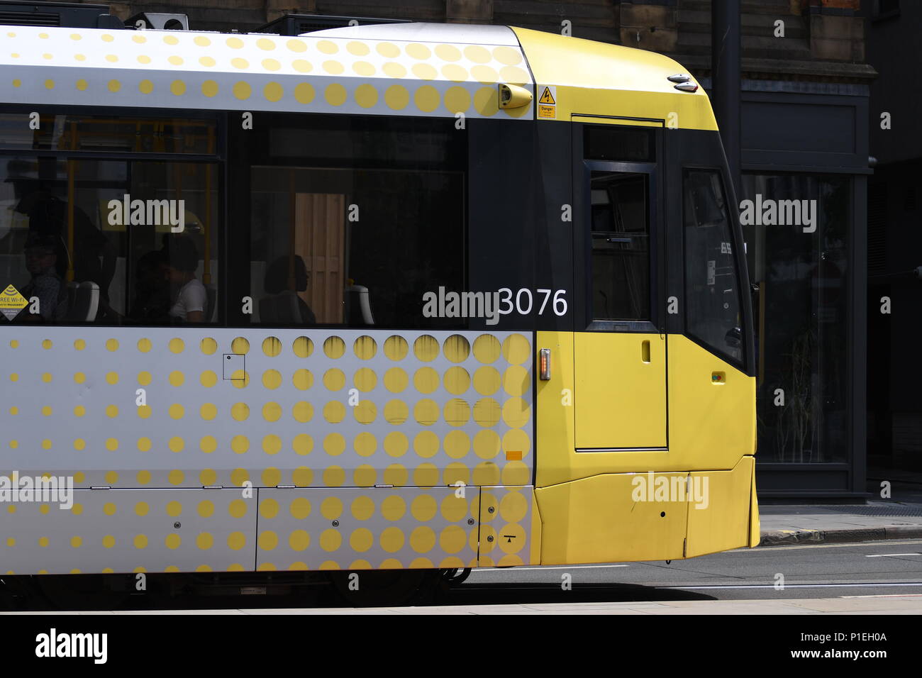 Manchester tramway system hi-res stock photography and images - Alamy